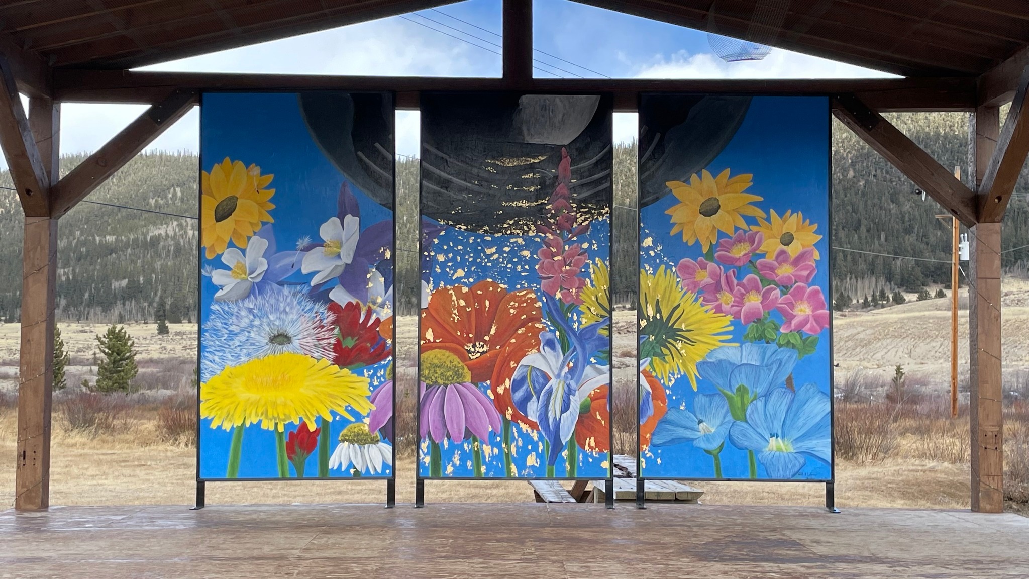 Come see the new art mural installations in Alma, Colorado! | South ...