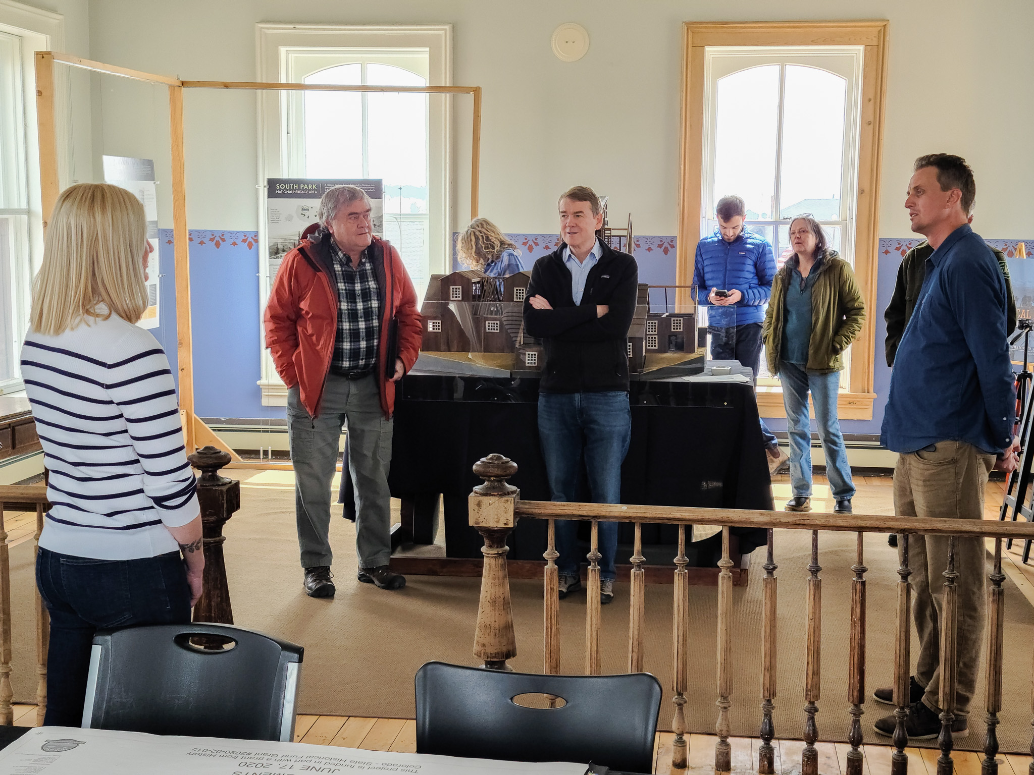 Senator Michael Bennet Visits the Fairplay Courthouse | South Park ...